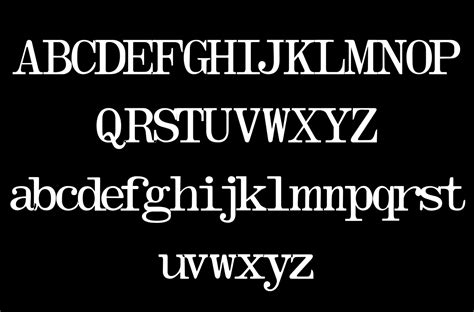 Olivetti Typewriter Font Canyon