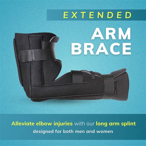 Mua Braceability Elbow Immobilizer Brace Removable Long Arm Cast And Soft Forearm Orthosis