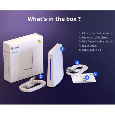 Zigbee WIFI Home Automation Gateway IHost Local GB SONOFF