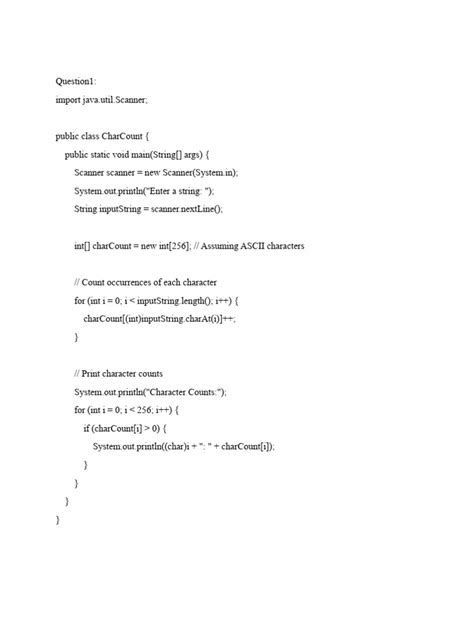 Java Code Notes Pdf Method Computer Programming Class Computer Programming