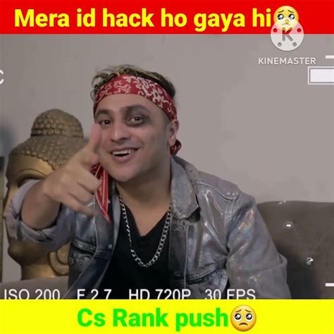 Mera Id Hack Ho Gaya Hi🥺next Id May Master Push Kar Rha Tha😞