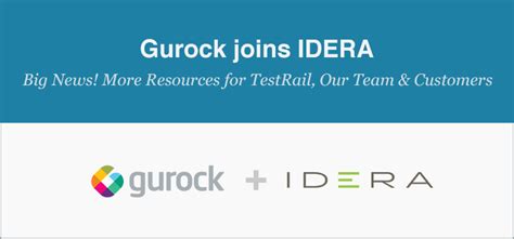 Gurock TestRail Acquired By IDERA TestRail
