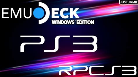 Emudeck Windows ☆ Ps3 Rpcs3 Setup Guide Emudeck Ps3 Rpcs3 Youtube
