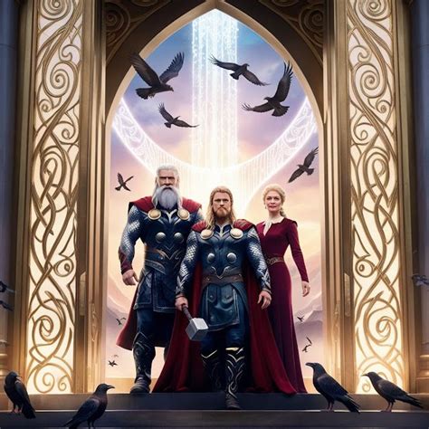The Aesir Guardians Of Asgard And The Heart Of Norse Mythology Norse