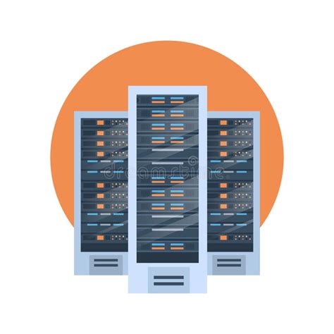 Data Center Icon Cloud Computer Connection Hosting Server Database