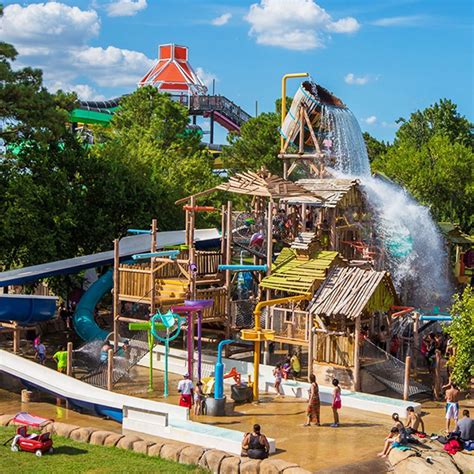 Six Flags Hurricane Harbor Splashtown In Spring Texas