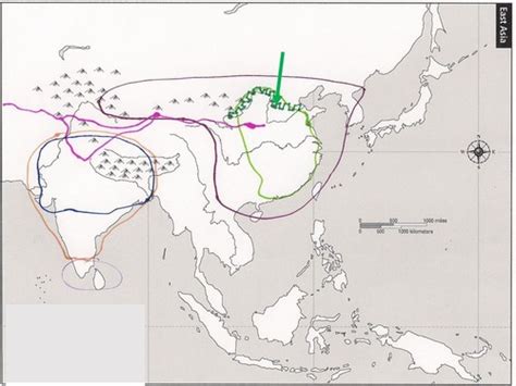 Unit 3 Classical Asia Map Flashcards Quizlet