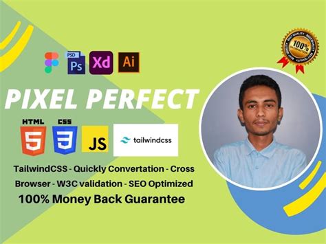 Psdfigmaxd To Tailwindcss Responsive Html Css Upwork