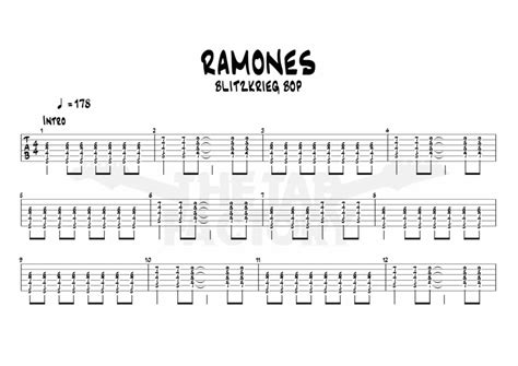 Ramones Guitar Chords