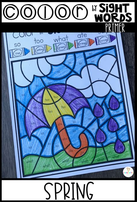 Fun And Engaging Spring Sight Word Activities