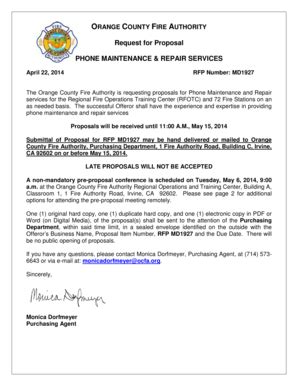 22 Free Editable Maintenance Proposal Templates In Ms Word [doc