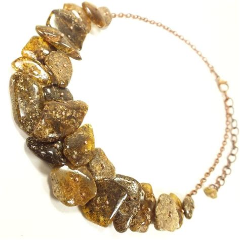 Купить Янтарный Этюд Колье из натурального янтаря и кожи в интернет магазине на Ярмарке