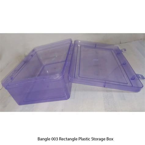 Bangle 003 Rectangle Plastic Storage Box At Rs 15 Piece Plastic Storage Boxes With Lids In