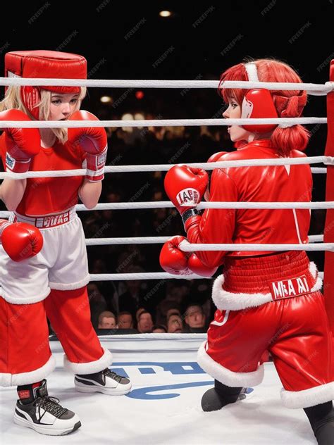 Una Boxeadora Muy Dura Boxeando En Un Saco De Boxeo En Un Gimnasio