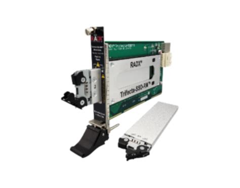 Radx Has Introduced Its Trifecta Ssd Rm Removable M2 Nvme Ssd Data Storage Modules For Pxie