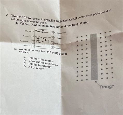 Given The Following Circuit Draw The Equivalent Chegg