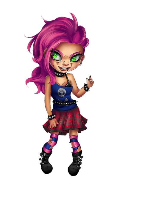 Chibi Punky Girl By Estelmistt On Deviantart
