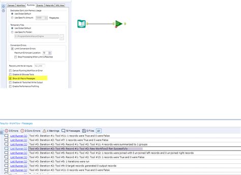 Solved List Runner Overview Of Workflows Progress Alteryx Community