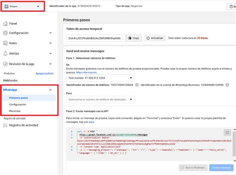 Web App API Externos Whatsapp API