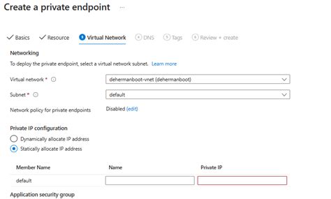 Static Private Ip Address For Api Server In Nodes Vnet For A Private Aks Cluster Microsoft Qanda