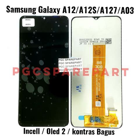 Jual Incell Oled 2 Lcd Touchscreen Fullset Samsung Galaxy A032 A032f A12 A127 A127f