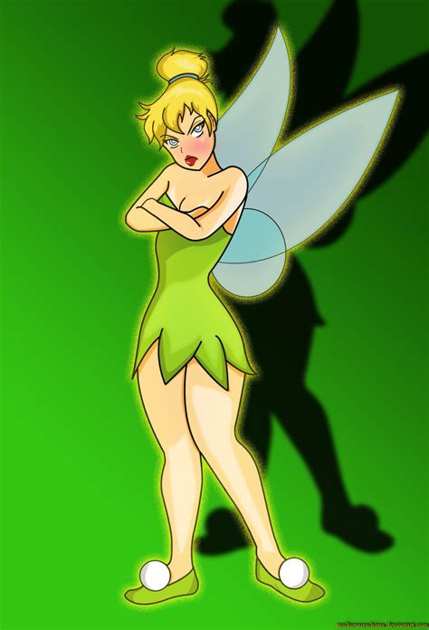 Grumpy Tinkerbell By Maikeruurashima On Deviantart