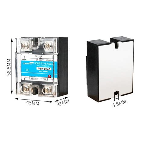 SSR 60DA 60A DC AC Solid State Relay