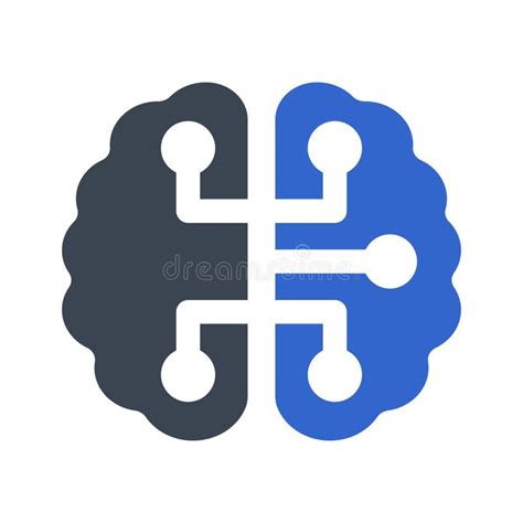 Artificial Intelligence Icon Stock Vector Illustration Of Neuroscience Technology 271991537