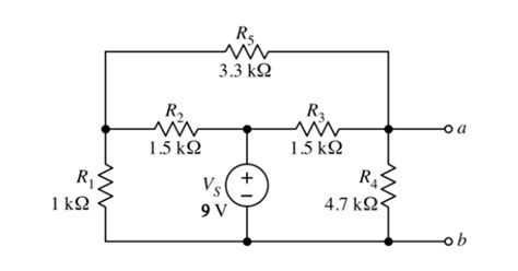Solved Calculate The Thevenins Voltage And Resistance