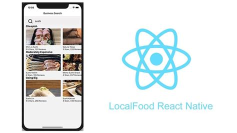 Localfood Built With React Native And The Yelp Api React Native App