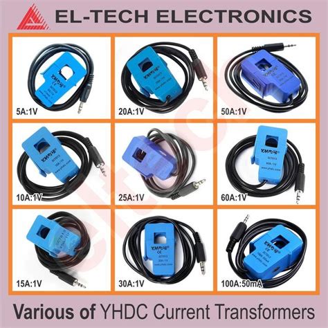 Jual Current Transformer Ct Trafo Sensor Pengukur Arus Yhdc Sct013 Sct