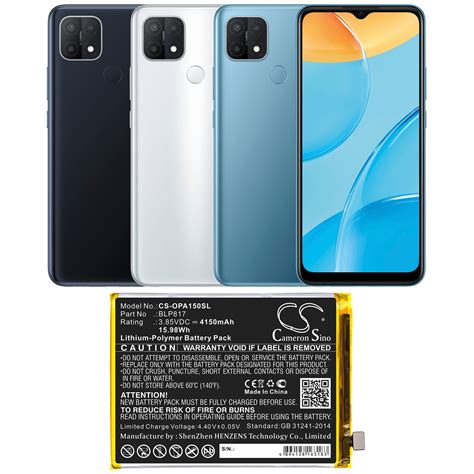Oppo A15 A15 2020 Cph2185 Replacement Battery