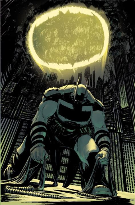 Absolute Batman 5 Page 9 Artists Proof By Frank Martin In