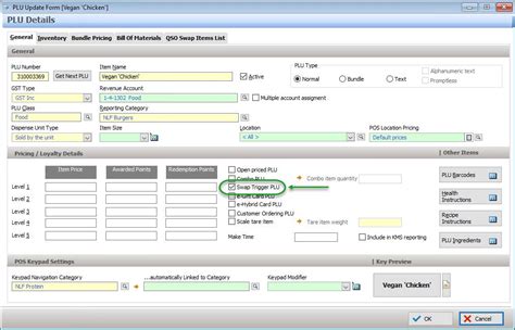 programming for swap trigger plus