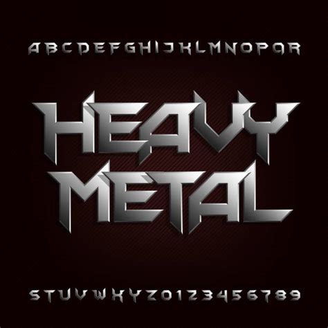 Heavy Metal Alphabet
