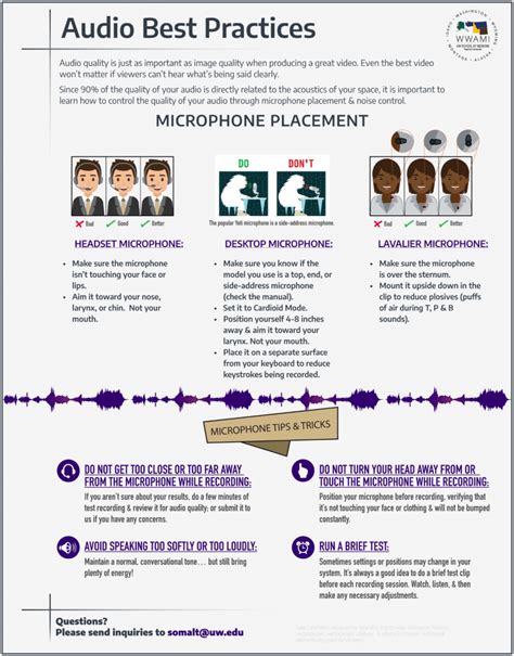 remote recording best practices uw school of medicine academic and learning technologies