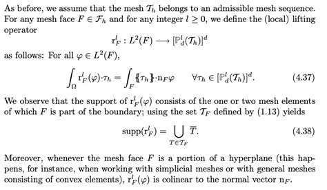 Implementing Lifting Operator In Dg Ngsolve Netgenngsolve