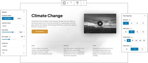 Flex Container Block Premium Blocks For Gutenberg