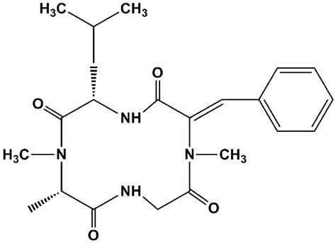 Structure Of Tentoxin Download Scientific Diagram