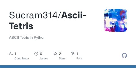 GitHub Sucram314 Ascii Tetris ASCII Tetris In Python