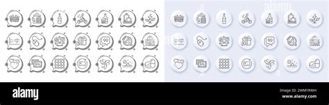 Quote Bubble Arena Stadium And Eco Power Line Icons For Web App Printing Line Icons Vector