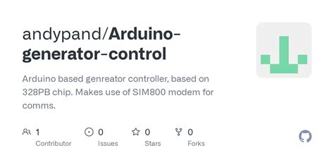 Github Andypandarduino Generator Control Arduino Based Genreator