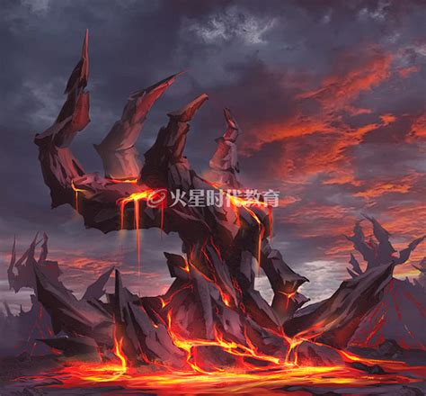 火星时代教育游戏场景设计场景美宣自然场景