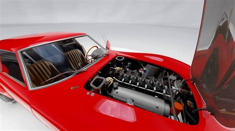 Ferrari 250 Gto With Interior 3d Model By Alphagroup