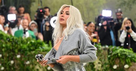 Kim Kardashian Struggles To Breathe In Met Gala Corset Dress Behind