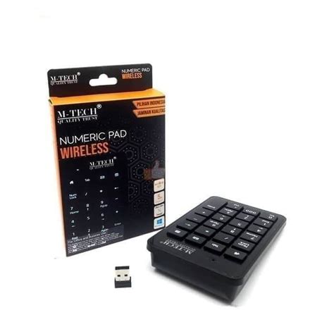 Keyboard Numeric Wireless MTech Keypad Wireless Original Lazada Indonesia