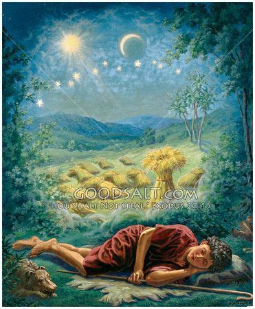 Josephs Dream Bible Pictures Joseph Dreams Bible Stories