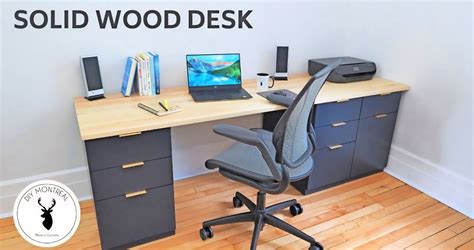 Diy Wood Desk You Can Build Today