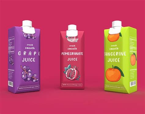 Packaging Design Of A Juice Box Mahmoud Sultan Packaging Design