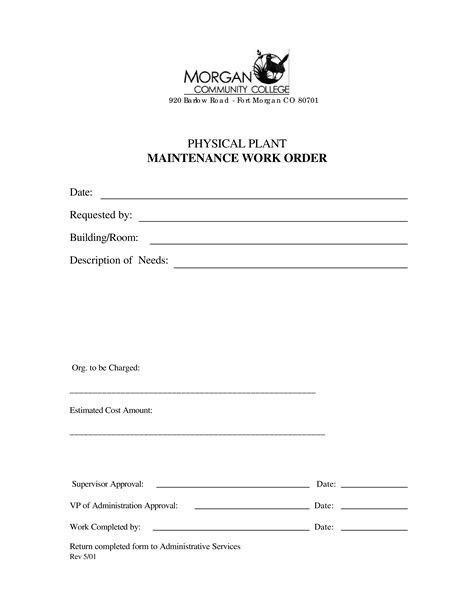 Proposed Order Template